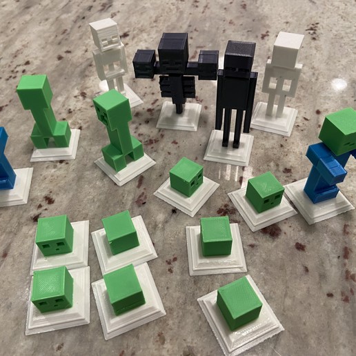 Download free STL file Case for the Complete Minecraft Chess Set • 3D ...