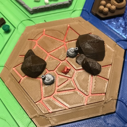 Download free STL file Catan Brick Tiles - Single Nozzle, Multi-color ...