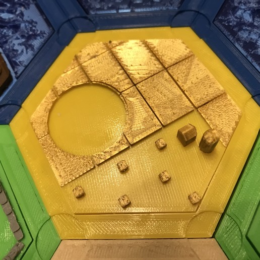 Download free STL files Catan Wheat Tiles - Single Nozzle, Multi-color ...