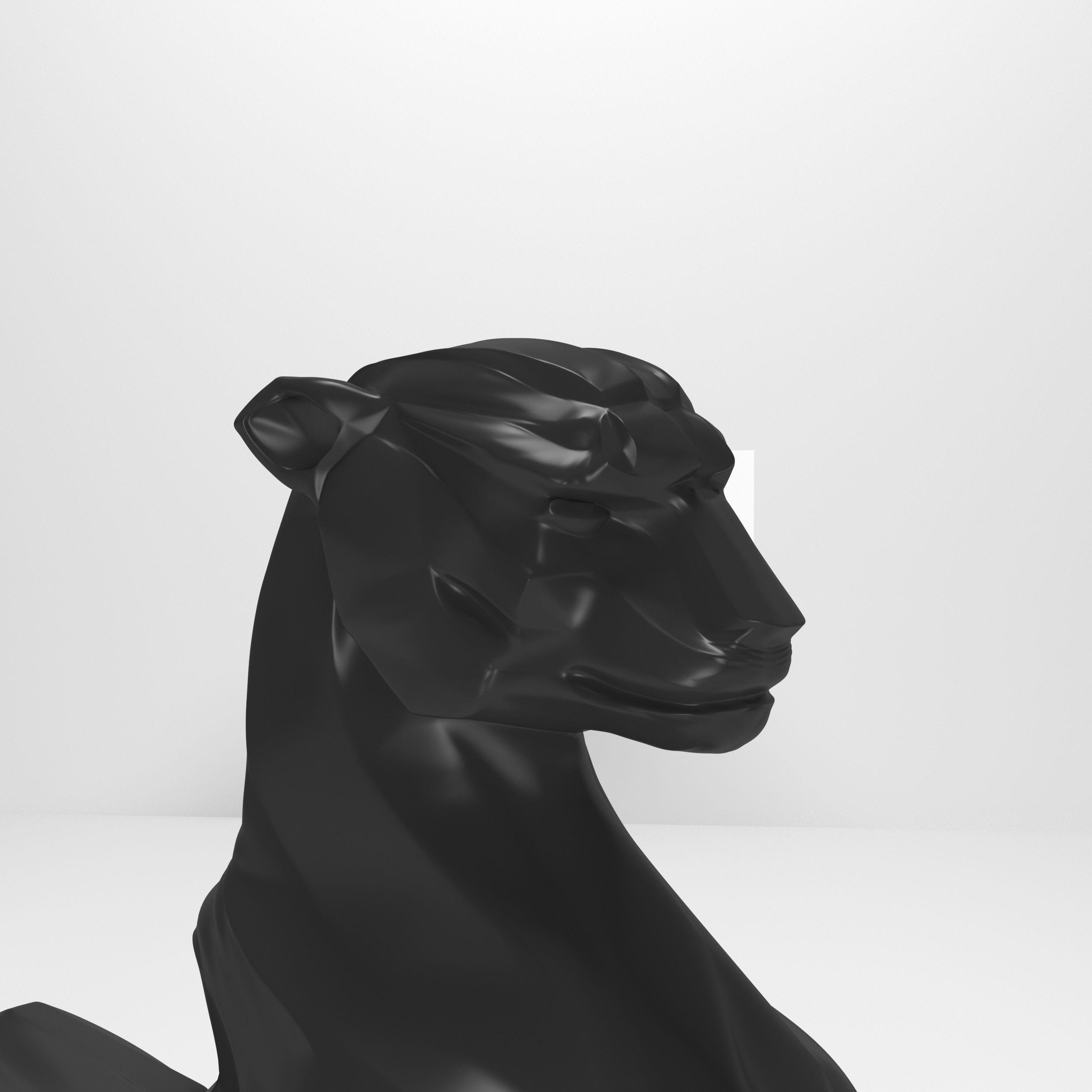 Free STL file Modern Design Cheetah Statues For 3D Printing・3D ...