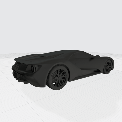 Download free STL file Ford GT 3D Model Car Stl File With Personalized ...