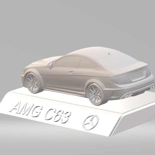 Download 3D printing models 3D Mercedes Benz Amg C63 CAR MODEL HIGH ...