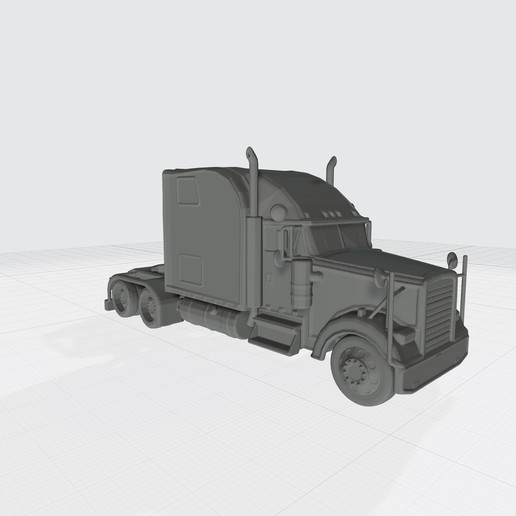Download 3D printing designs 3D Hauler American Truck Model Ready For ...
