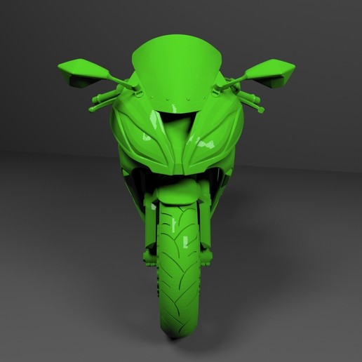 Download 3D printer designs Kawasaki Ninja ZX-6R 636 2013-2018 Ready ...
