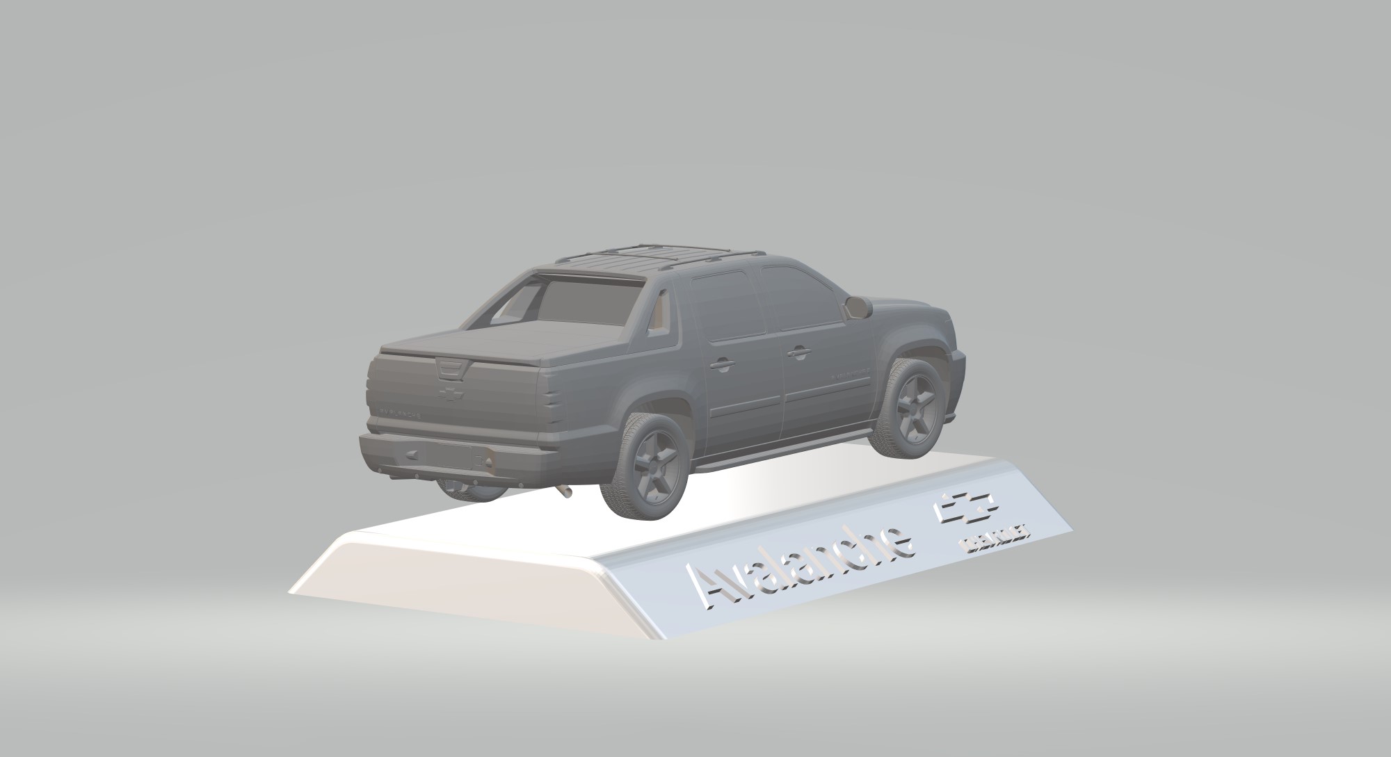 STL-Datei Chevrolet Avalanche 3D MODEL CAR CUSTOM 3D PRINTING STL FILE ...
