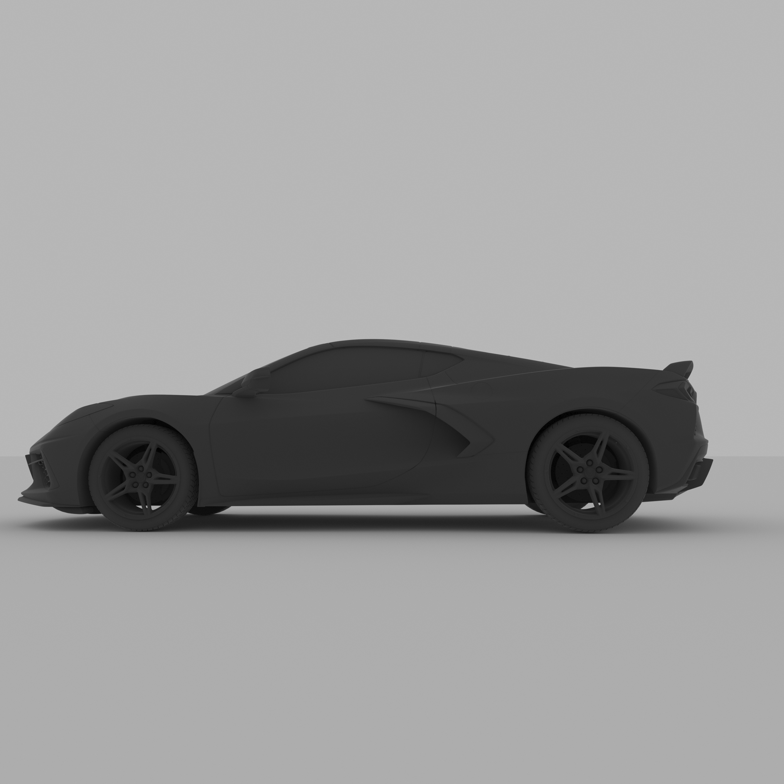 Free 3D file Chevrolet Corvette C8 2020 for 3D Printing 🚙・3D printing ...
