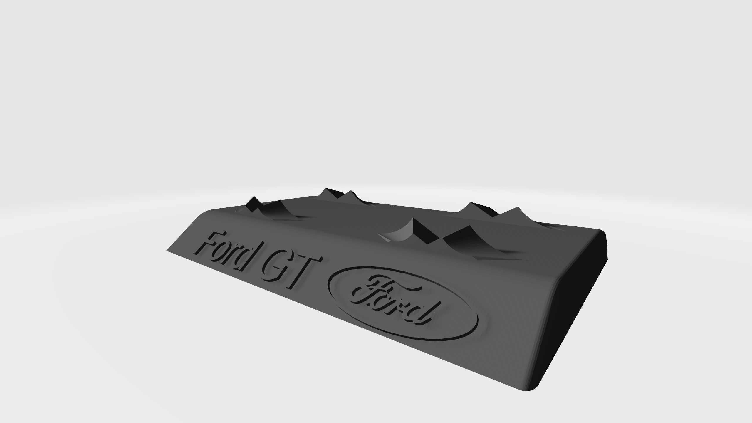 Free STL file Ford GT 3D Model Car Stl File With Personalized Display ...