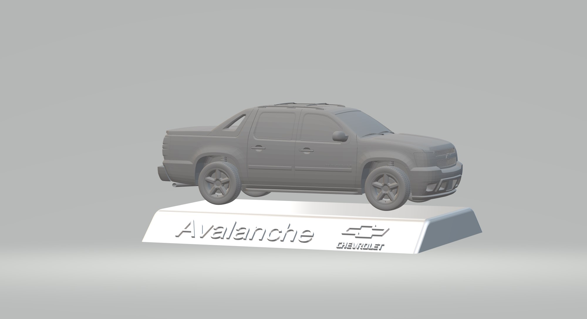 STL-Datei Chevrolet Avalanche 3D MODEL CAR CUSTOM 3D PRINTING STL FILE ...