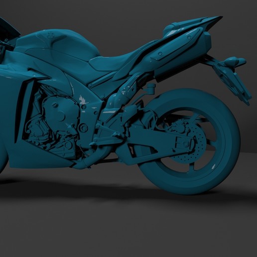 Download 3D printing models Yamaha YZF-R1 1000 3D Printable Model ・ Cults