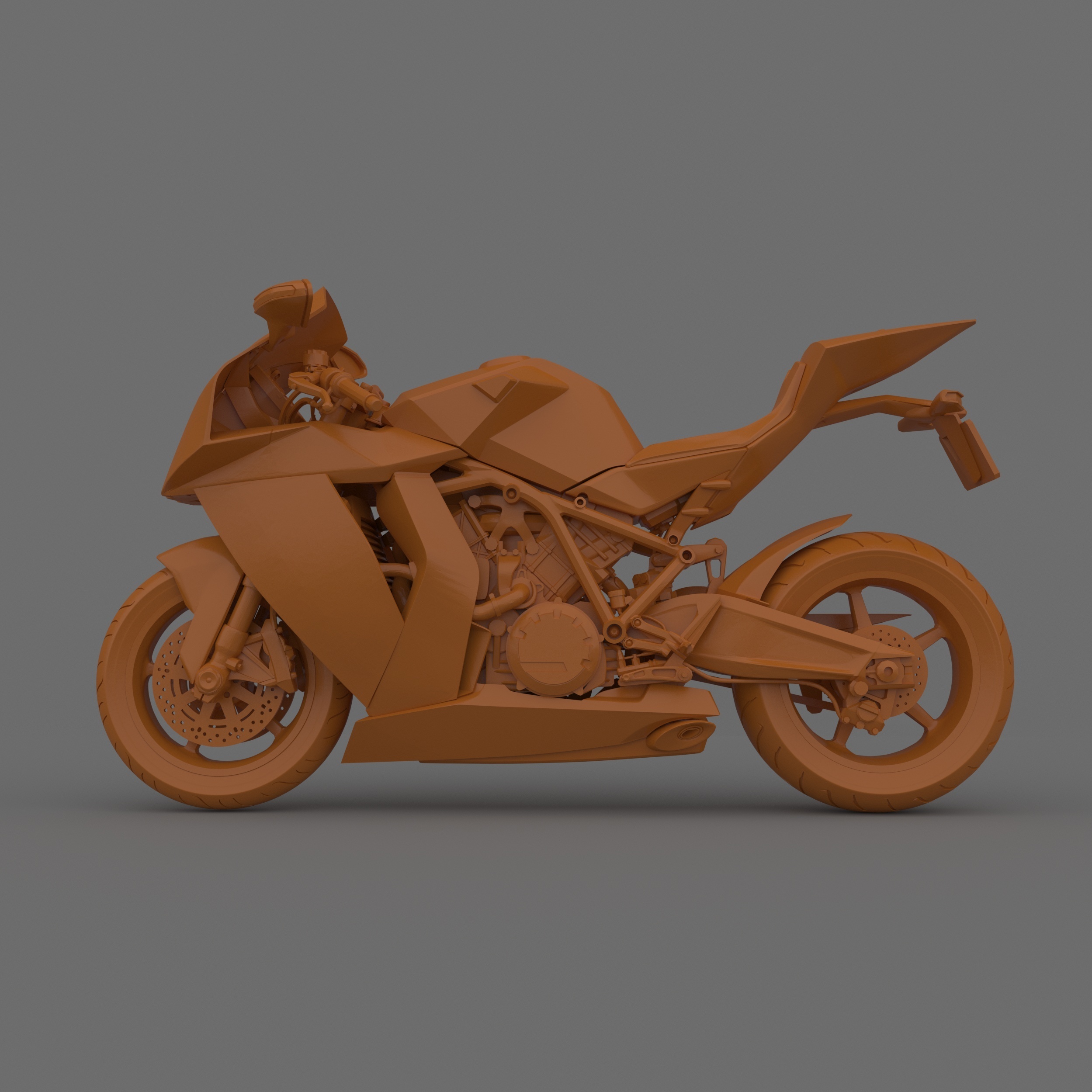 Free 3D file KTM 1190 RC8 2011-2015 Motorcycle Ready for Print 🏍️・3D ...