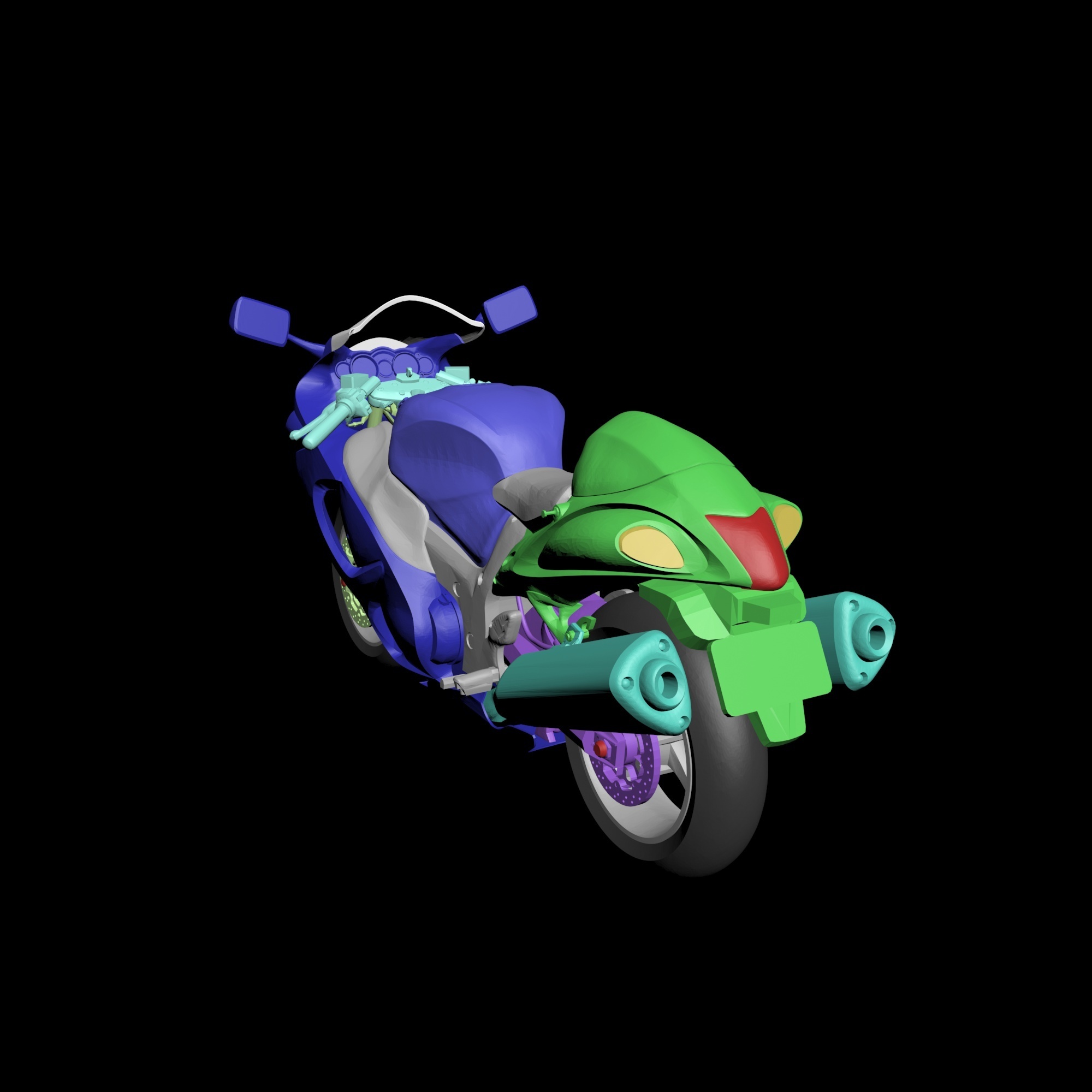 Free 3D file Suzuki GSX1300R Hayabusa 2015 3D Printable Model 🏍️・3D ...