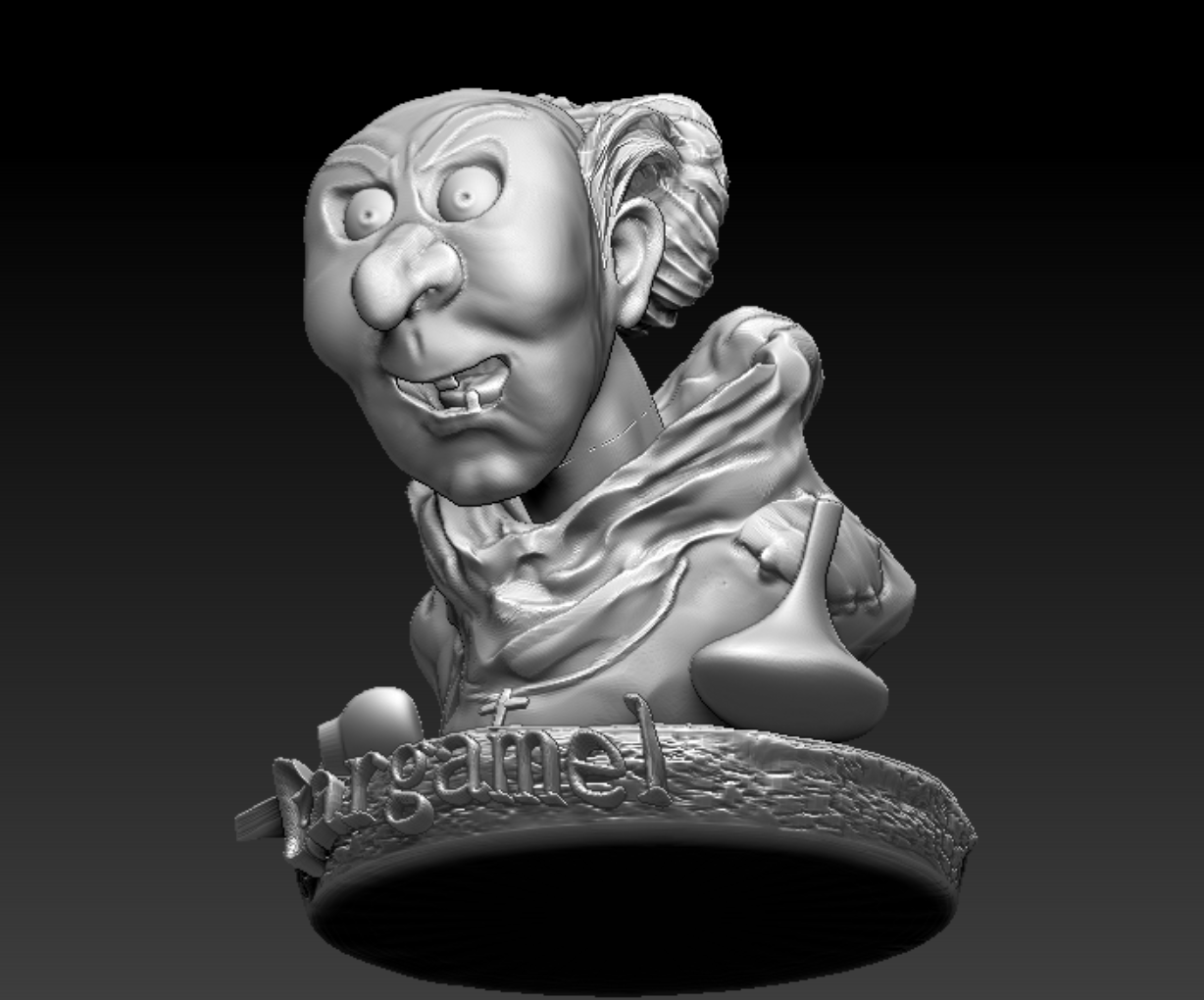 STL file gargamel stl 🎨・3D printer model to download・Cults