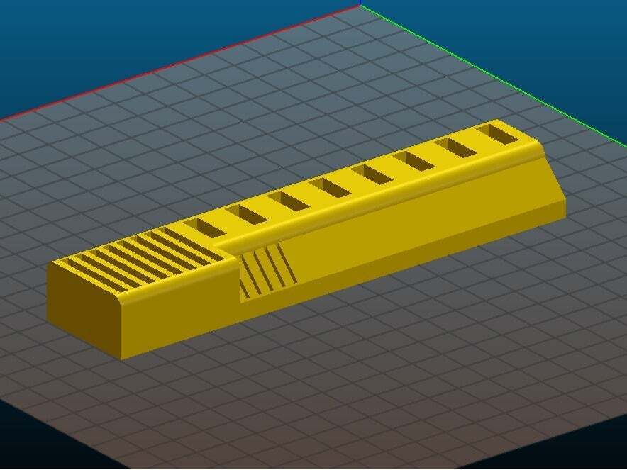 Free STL file USB and SD card holder for wide USB sticks・3D printable ...