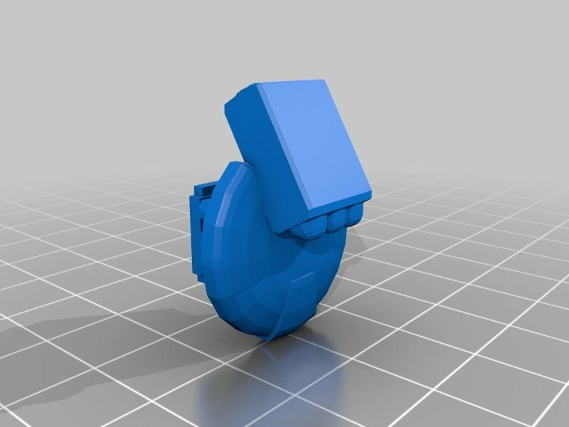 Free OBJ file Tau Support Turret Rework・3D printable design to download ...