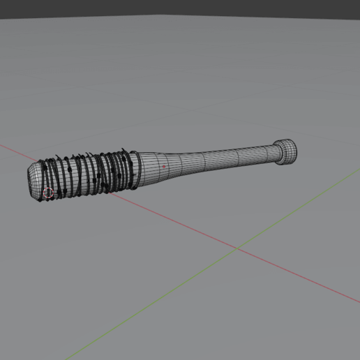 Download STL file Negan Bat Lucille • 3D printer design ・ Cults