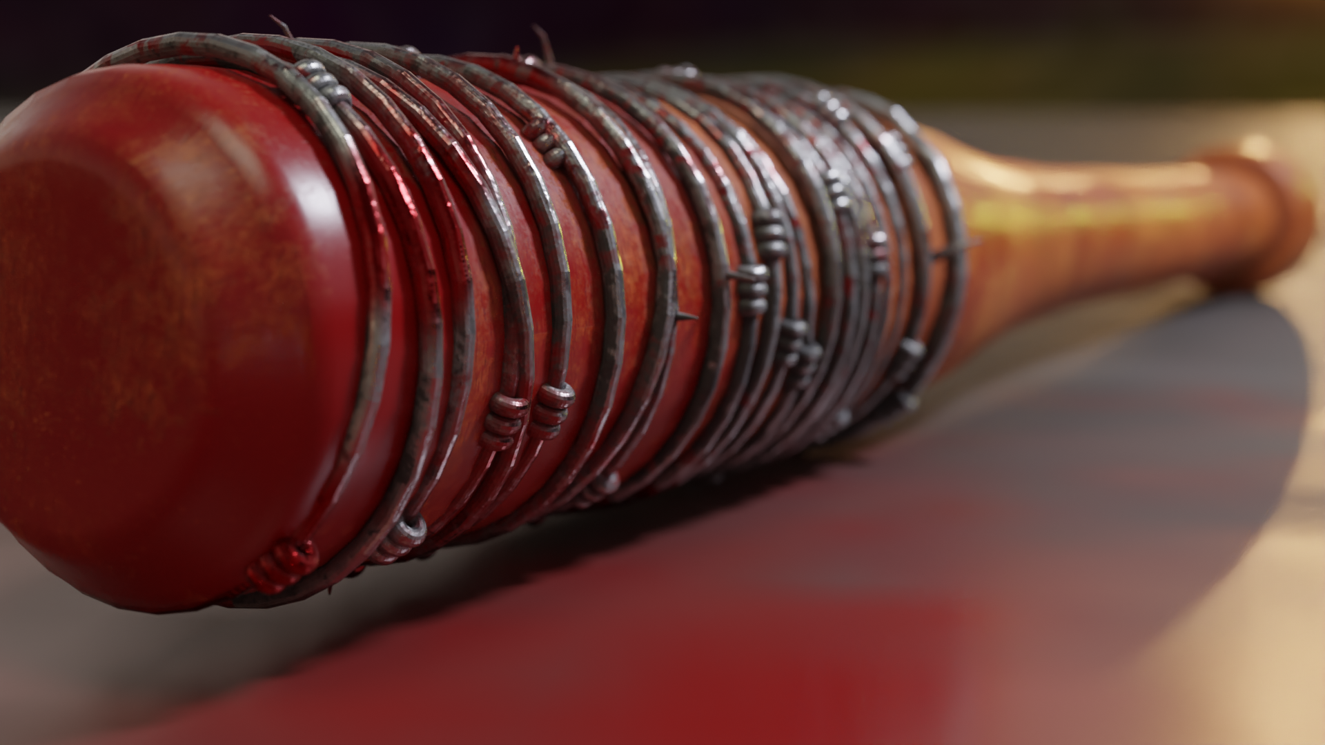 3D file Negan Bat Lucille・Template to download and 3D print・Cults