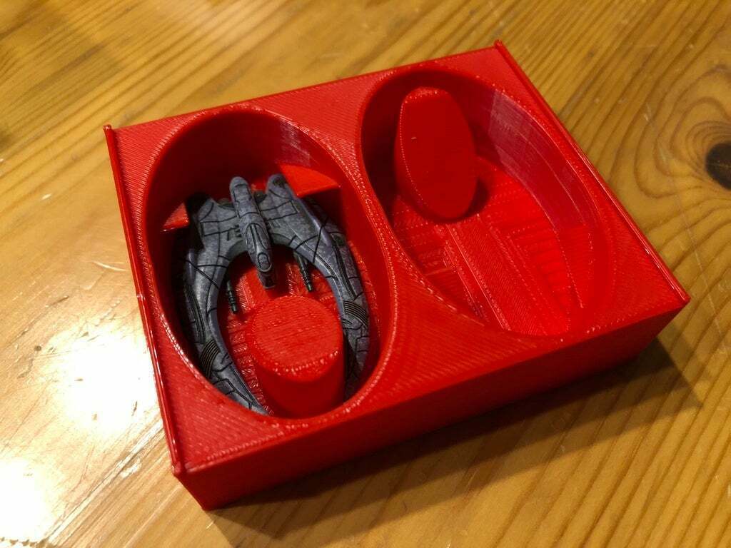 Free STL file Battlestar Galactica Starship Battles 🎲・3D print design ...