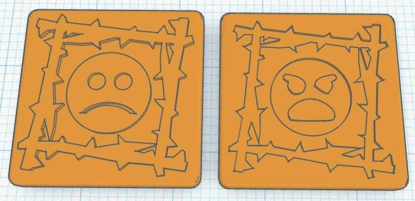 Free STL file Root Lizard Cult Outcast Hated Token・3D print model to ...