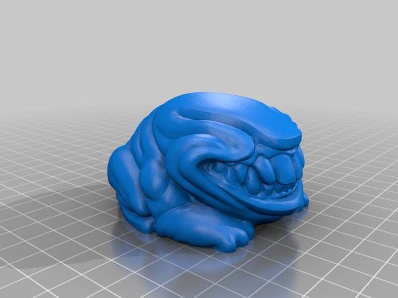 Free STL file Frog Fiend Flat・3D printable design to download・Cults