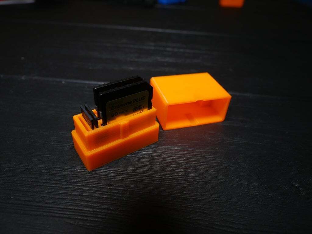 Free STL file SD and Micro SD Card Holder 📷・3D printable design to ...