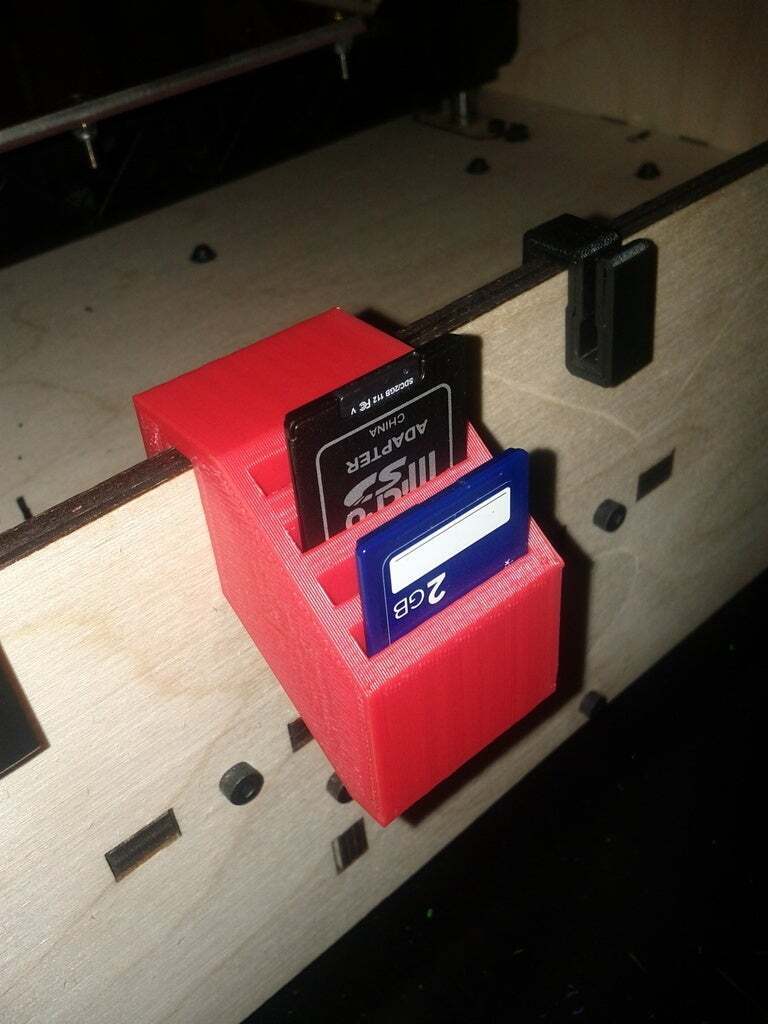 Free STL file Another SD Card Holder・Object to download and to 3D print ...