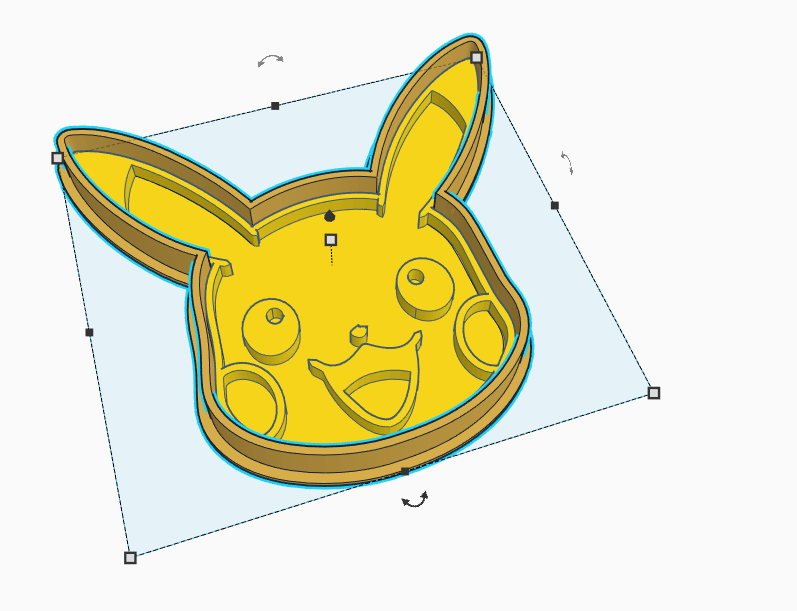Archivo STL Pikachu - Cortador de galletas・Diseño para descargar y imprimir en 3D・Cults