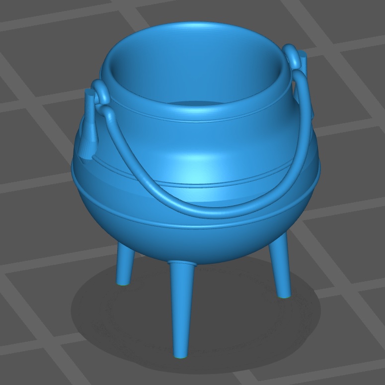 STL file Cauldron・3D printing template to download・Cults