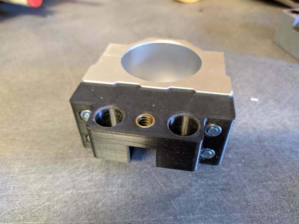 Free STL file 3018 pro Z axis 500w 55mm Spindle Upgrade・Model to ...