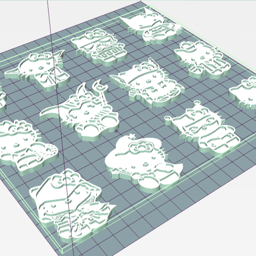 Download 3D printer templates Hello Kitty (pack) ・ Cults