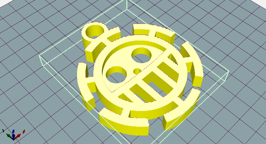 STL file Heart Pirates Keychain 💜・3D printing template to download・Cults