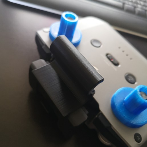 Download STL file dji mavic mini air2 smartphone tilt 30° tilt • 3D ...