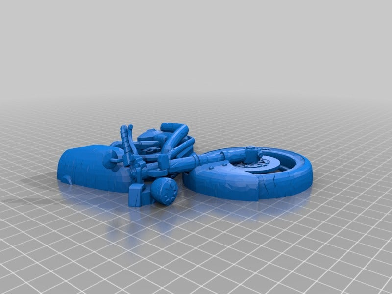 Free STL file MotorBike (V Motor model) ready to print! 🏍️・Model to ...