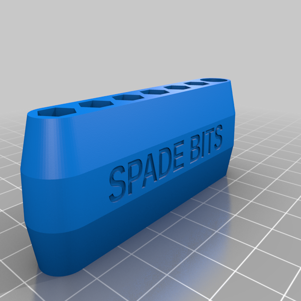 Free 3D file SPADE BITS 📦・3D printer model to download・Cults