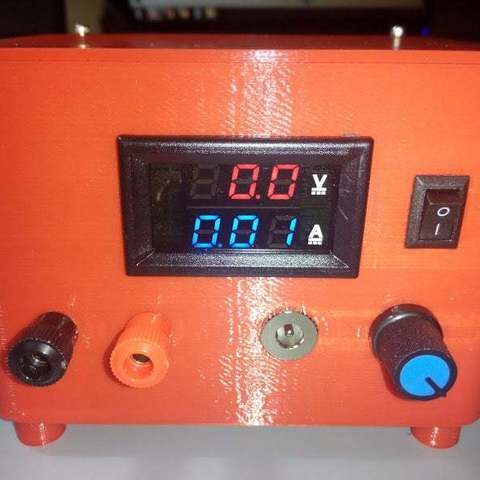 Download free STL file 0v to 100v Voltage Regulator with digital ...