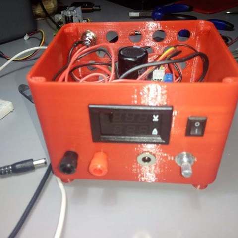 Download free STL files 0v to 100v Voltage Regulator with digital ...