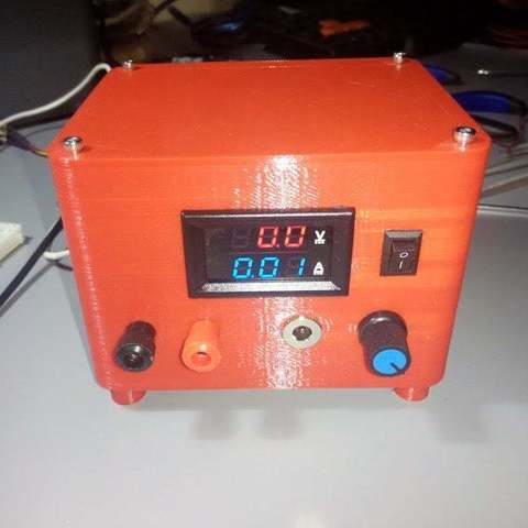 Download free STL files 0v to 100v Voltage Regulator with digital ...