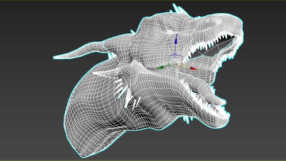 OBJ file Dragon・3D printer model to download・Cults