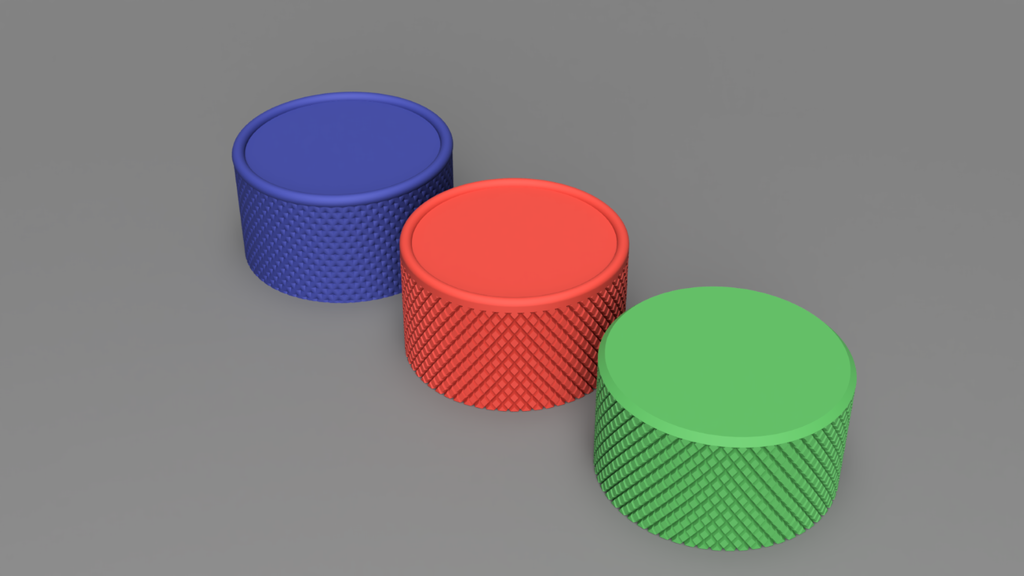 Free STL file Knob with knurling・3D print design to download・Cults