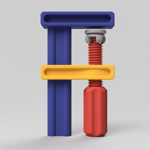 Download free 3D printing models Screw Clamp 01 ・ Cults
