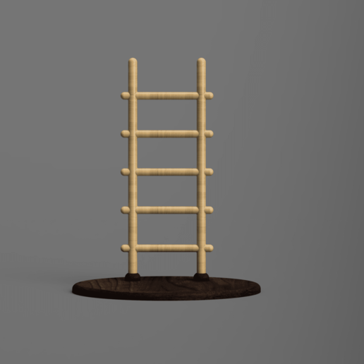Download free STL file Ladder and Platform • 3D printer object ・ Cults