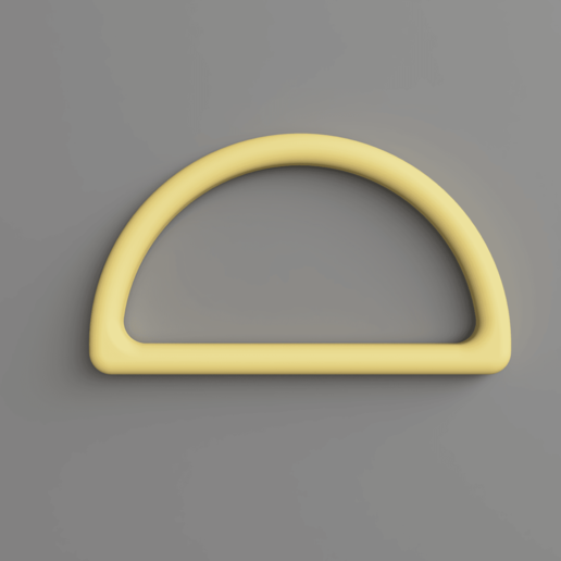 Download free STL D-Ring for bags ・ Cults