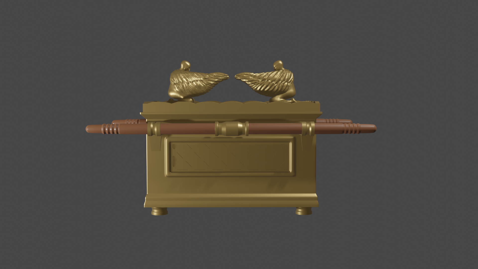 STL file Ark of the Covenant・Template to download and 3D print・Cults
