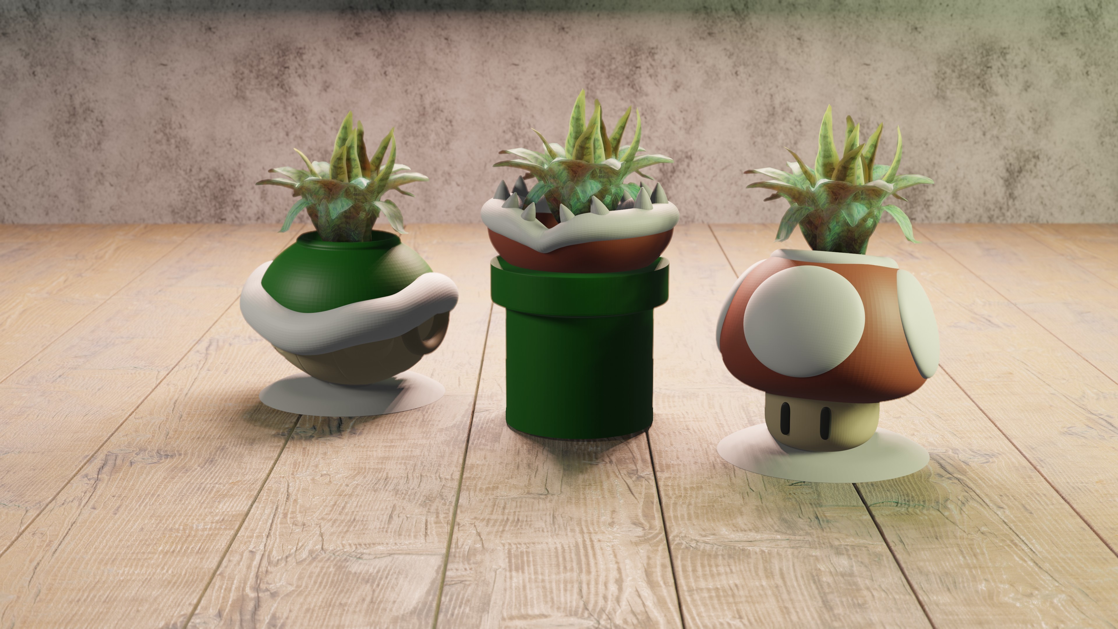 Descargar archivo STL PLANTER NINTENDO • Diseño para la impresora 3D ...