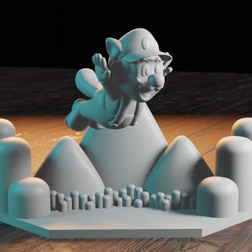 Download 3D printer files Super Mario Mapache ・ Cults