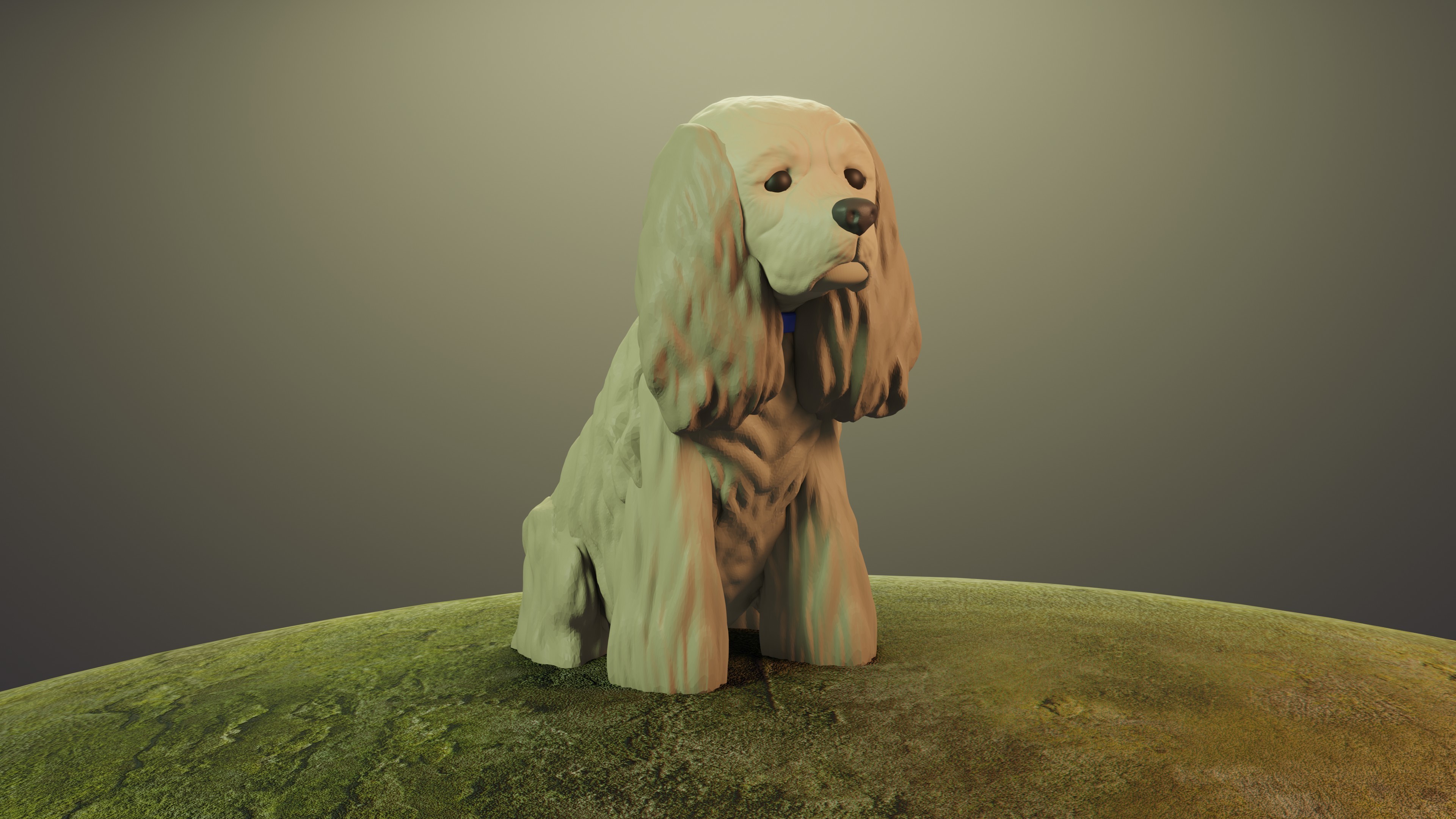 STL file American Cocker Spaniel 🐕・3D printable design to download・Cults