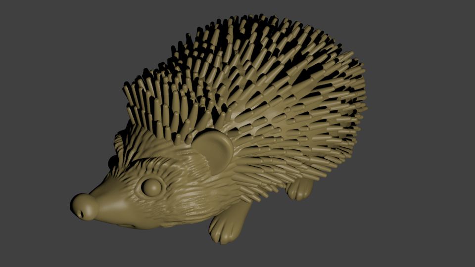 STL file Hedgehog 🦔・Model to download and 3D print・Cults