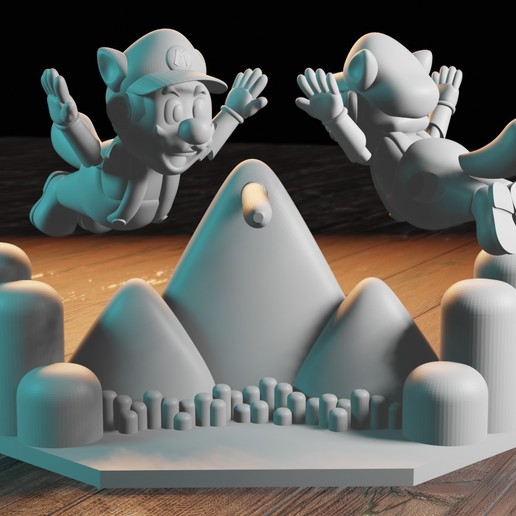 Download 3D printer files Super Mario Mapache ・ Cults