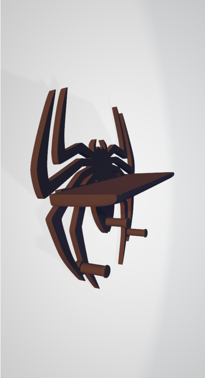 Free STL file Spiderman Shelf・Design to download and 3D print・Cults
