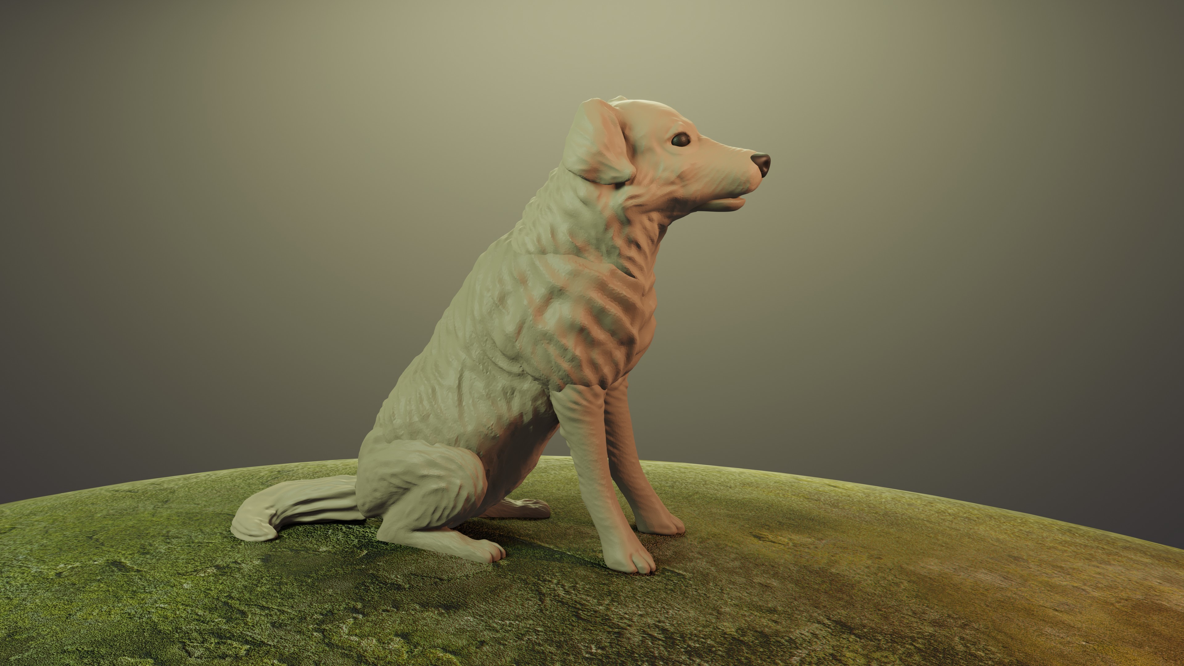 STL file Dog・3D print design to download・Cults