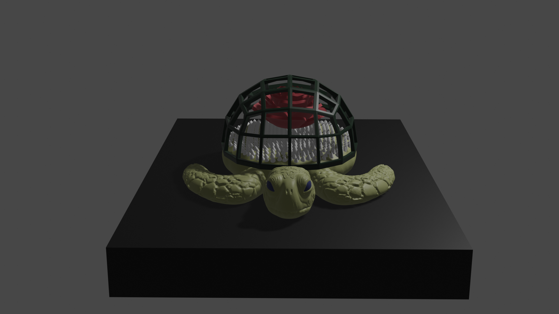 STL file Rose protection sea turtle・3D printable model to download・Cults